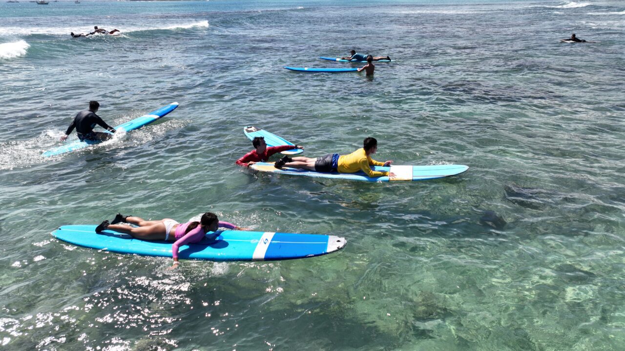 Group Stand-Up Paddling Lessons - Surf Lessons in Waikiki, Oahu